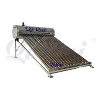 China Stainless Steel Solar Hot Water Heater 50L to 500L Evacuated Tube Non-Pressure System for sale