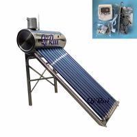 China Non Pressure Vacuum Tube Solar Water Heater 200L Stainless Steel Tank for sale