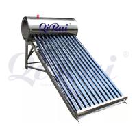 China Non-Pressure Evacuated Tube Solar Water Heater 200L 300L Stainless Steel for sale