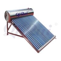 China Non-Pressure Evacuated Tube Solar Water Heater 200L 300L Stainless Steel for sale