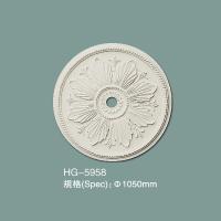 China Decorative PU Crown Moulding Polyurethane Cornice Skirting Ceiling Molding 240cm Length for sale