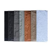 China PU Faux Stone Wall Panel 1200x600mm Decorative Polyurethane Wall Moulding for Interior for sale