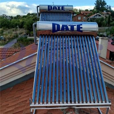 China Wholesale 50L-500L Stainless Steel Non-Pressure Solar Water Heater with Vacuum Tubes for Home for sale