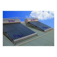 China Non Pressure Solar Water Heater 200L 300L Stainless Steel Vacuum Tube Solar Geyser for Home for sale
