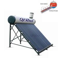 China SUS316 Stainless Steel Solar Geyser 100L to 500L Non-Pressure High Efficiency Solar Water Heater for sale
