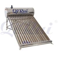 China 80L-500L Stainless Steel Vacuum Tube Solar Geyser Non-Pressurized Hot Water Heating System for sale