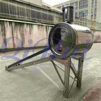 China Compact Non-Pressure Solar Water Heater 50L 500L Vacuum Tube Off Grid Stainless Steel Tank for sale
