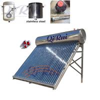 China Compact Non-Pressure Solar Water Heater 100L 200L 300L 500L Stainless Steel Tank for sale