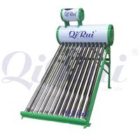 China Non Pressure Vacuum Tube Solar Water Heater 50L to 500L CE ISO Certified Thermosiphon Hot Water System for sale