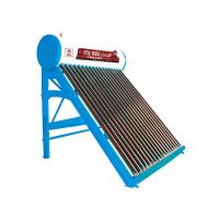 China Non Pressure Vacuum Tube Solar Water Heater 50L to 500L CE ISO Certified Thermosiphon Hot Water System for sale