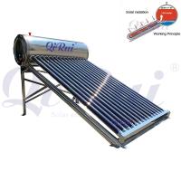 China Compact Non-Pressure Solar Water Heater 100L to 500L Stainless Steel Tank for sale
