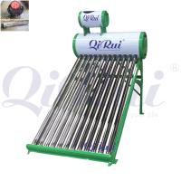 China Compact Non-Pressurized Solar Water Heater 100L 200L 300L 400L 500L Vacuum Tube with CE Approval for sale