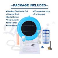 China Solar Powered Pool Ionizer Purifier for Swimming Pools Up to 150 Cubic Meters for sale