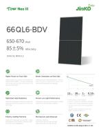 China N Type TOPCon Bifacial Solar PV Module 650W 670W Half Cell High Efficiency Panel for sale