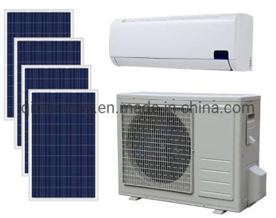China 9000 BTU On Grid Solar Air Conditioner R410A Toshiba Compressor Cooling Heating for sale