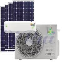 China 9000 BTU On Grid Solar Air Conditioner R410A Toshiba Compressor Cooling Heating for sale