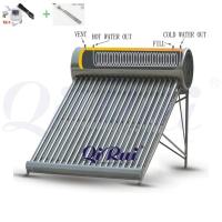 China Pre Heated Compact Pressurized Solar Water Heater 150L to 500L Copper Coil High Pressure for sale