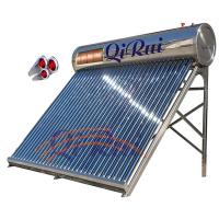 China 150L-500L Vacuum Tube High Pressure Coil Solar Thermal Water Heater System 0.6 Mpa for sale