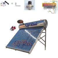 China Pressurized Solar Water Heater 150L-500L Copper Coil Heat Exchanger Fresh Water System for sale
