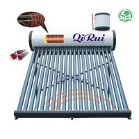 China Pressurized Solar Water Heater 180L 240L Copper Coil CE Solar Keymark for sale