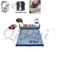China 240L 300L Integrated Vacuum Tube Solar Water Heater Pressurized Copper Coil 0.6 Mpa for sale