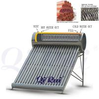 China Pressurized Solar Water Heater 200L 300L All Stainless Steel Copper Coil Vacuum Tube Hot Water System for sale