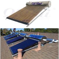 China Direct Pressurized Solar Water Heater 100L 250L 300L Heat Pipe System with Solar Keymark EN12976 for sale