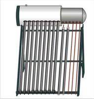 China 100L-300L Integrated Heat Pipe High Pressure Solar Water Heater with Solar Keymark EN12976 for sale
