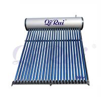 China 80L-360L Heat Pipe Pressurized Solar Water Heater with Solar Keymark EN12976 for sale