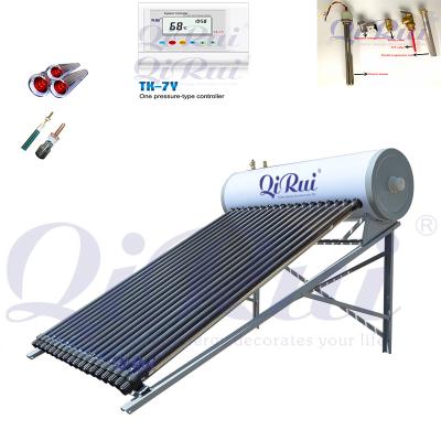 China 100L-300L Rooftop Thermosyphon Solar Geyser High Pressure Heat Pipe System with Solar Keymark for sale