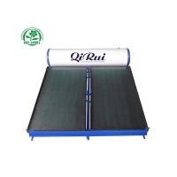 China Flat Plate Solar Water Heater 100L 300L Direct Heating System for Bathroom Hot Water for sale
