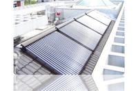 China Non-Pressurized Solar Thermal Collector 58mm Vacuum Tube 30 Tubes for Central Hot Water Heating Project for sale