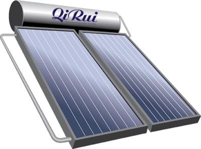China Roof Mounted Flat Plate Solar Water Heater 150L 200L 240L 300L Thermosiphon for sale