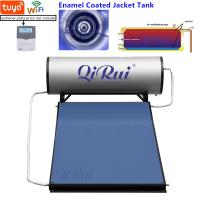 China Flat Plate Solar Water Heater 100L to 500L High Pressure Solar Geyser with Solar Keymark CE for sale