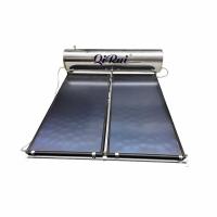 China Flat Plate Solar Water Heater 200L Roof Mounted Hot Water Collector Panel CE Solar Keymark for sale