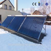 China Heat Pipe Vacuum Tube Solar Collector 58mm x 1800mm with Keymark CE Certification for sale