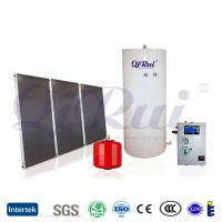 China Pressurized Flat Plate Solar Water Heater 200L 300L CE Solar Keymark for sale