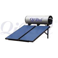 China Pressurized Flat Plate Solar Water Heater 150L 200L 300L Enamel Jacket Tank for sale
