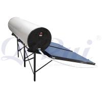 China Pressurized Flat Plate Solar Water Heater 150L 200L 300L Enamel Jacket Tank for sale