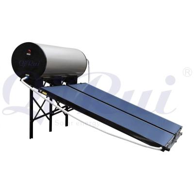 China 100L-300L Enamel Jacket Tank High Pressure Flat Plate Solar Collector Hot Water Solar Boiler for sale