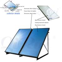 China 2/2.5/3 Square Meter Titanium Blue Coated Solar Thermal Energy Panel for sale