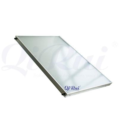 China Flat Plate Solar Thermal Collector 2-3 sqm Copper Pipe Solar Water Heater Panel for sale