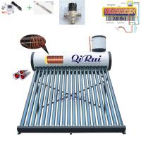 China Compact Pressurized Solar Water Heater 150L-500L Vacuum Tube Stainless Steel 0.6MPa for sale