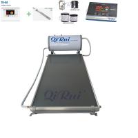China Roof Mounted Stainless Steel Flat Plate Solar Water Heater 150L 300L for sale
