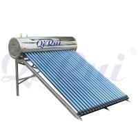 China Compact Heat Pipe High Pressure Solar Water Heater System 100L-360L with Solar Keymark for sale
