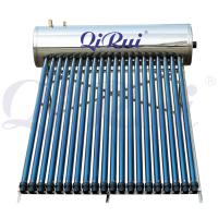 China Compact Heat Pipe High Pressure Solar Water Heater System 100L-360L with Solar Keymark for sale