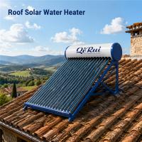 China Non-Pressure Solar Water Heater 200L Stainless Steel Roof Mounted Solar Geyser System for sale