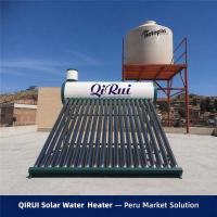 China 100L 150L 200L 250L 300L 360L 400L 450L 500L Non Pressure Vacuum Tube Solar Water Heater for Peru Argentina Kenya Zimbabwe for sale