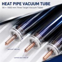 China Compact Type High Pressure Heat Pipe Solar Water Heater with Stainless Steel Inner Tank for sale