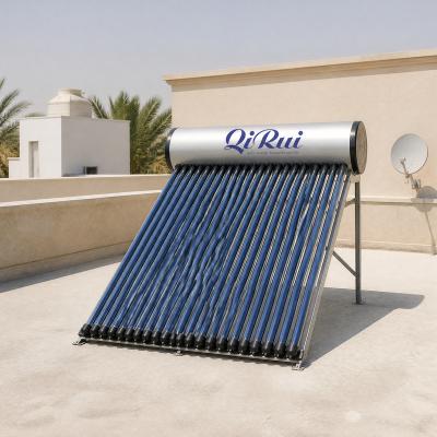 China Compact Type High Pressure Heat Pipe Solar Water Heater with Stainless Steel Inner Tank for sale